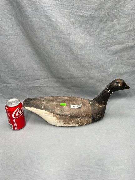 Vintage brant decoy - Dixon's Auction at Crumpton