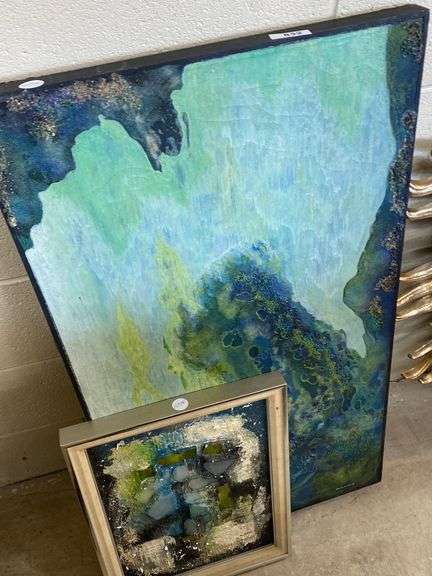 MCM wall art - Dixon's Auction at Crumpton