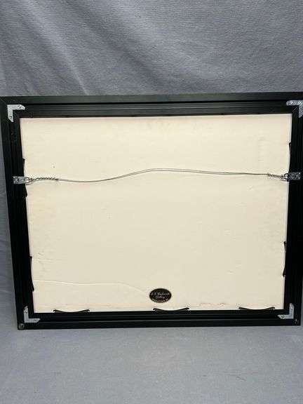 Jack Lewis pencil signed print - Dixon's Auction at Crumpton