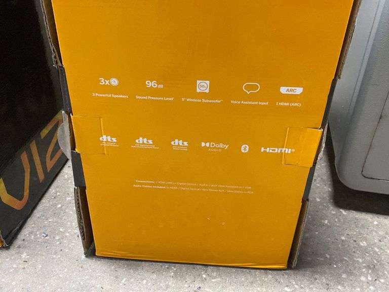 Visio V-series 2.1 sound bar. Open box condition. - Dixon's Auction at ...