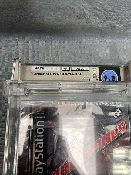 Playstation Armorines: Project S.W.A.R.M.-sealed and graded - Dixon's ...