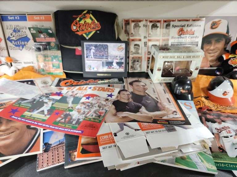 Lot Vintage Orioles Baseball Collectibles - Dixon's Auction at Crumpton