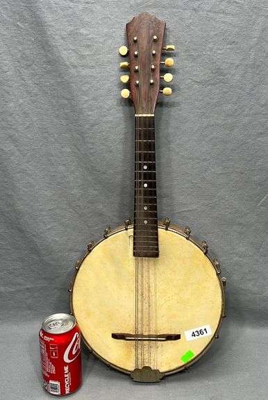 Vintage Sovereign banjo mandolin - Dixon's Auction at Crumpton