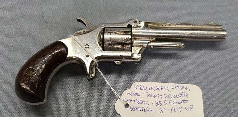[REGULATED] DERRINGER FLIP UP POCKET REVOLVER OFFERD IN 22 CALIBER ...