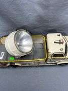 Vintage Marx Emergency Searchlight truck toy - Dixon's Auction at Crumpton