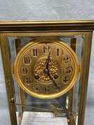 Antique Japy Freres crystal clock - Dixon's Auction at Crumpton