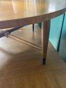 Lane MCM round coffee table - Dixon's Auction at Crumpton