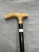 Antique gold filled walking stick - Dixon's Auction at Crumpton