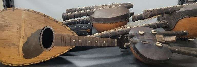 Vintage Potato Mandolins + Ethnographic Instruments - Dixon's Auction ...