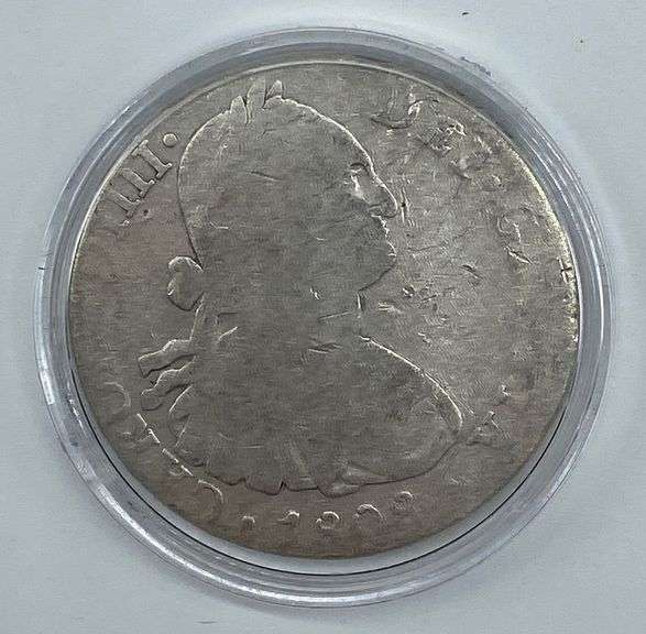 Silver 8 reels coin - Dixon's Auction at Crumpton