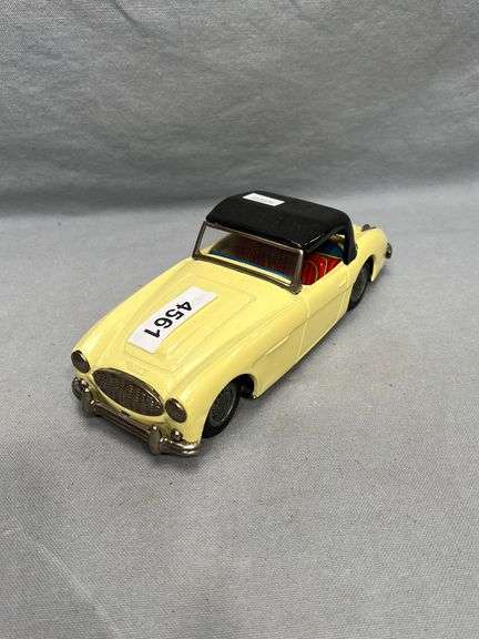 Vintage Japanese Austin Healey tin toy car - Dixon's Auction at Crumpton