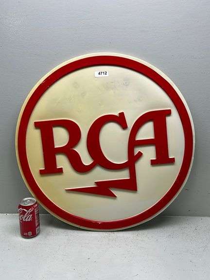 RCA sign - Dixon's Auction at Crumpton