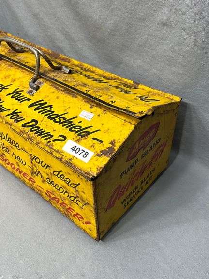 Vintage Anco windshield wiper advertising box - Dixon's Auction at Crumpton
