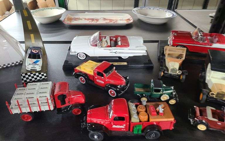 Lot Die Cast True Value Hardware Model Trucks Nascar Model Etc - Dixon ...