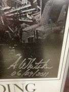 Anthony Whitaker signed World Trade Center photograph poster - Dixon's ...