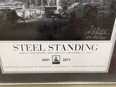 Anthony Whitaker signed World Trade Center photograph poster - Dixon's ...