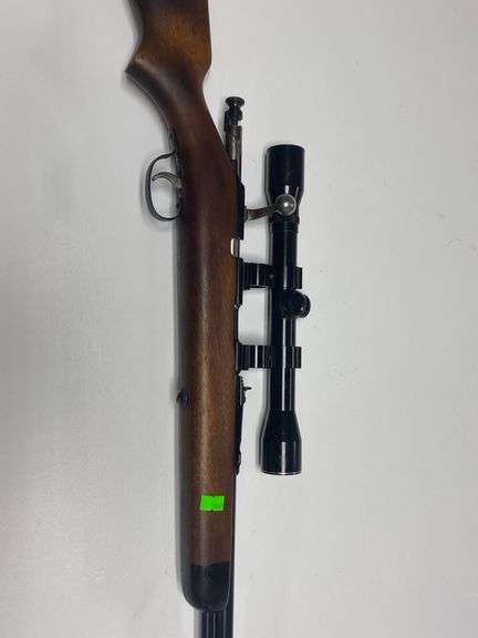 (REGULATED) Stevens Model 66-B bolt action .22 rifle with scope - Dixon ...