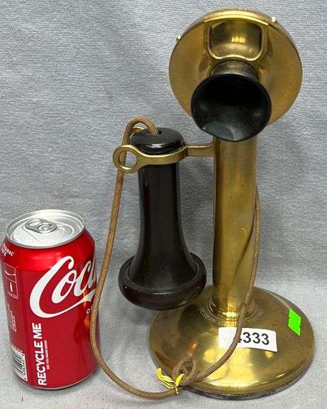 Antique Western Electric candlestick telephone - Dixon's Auction at ...