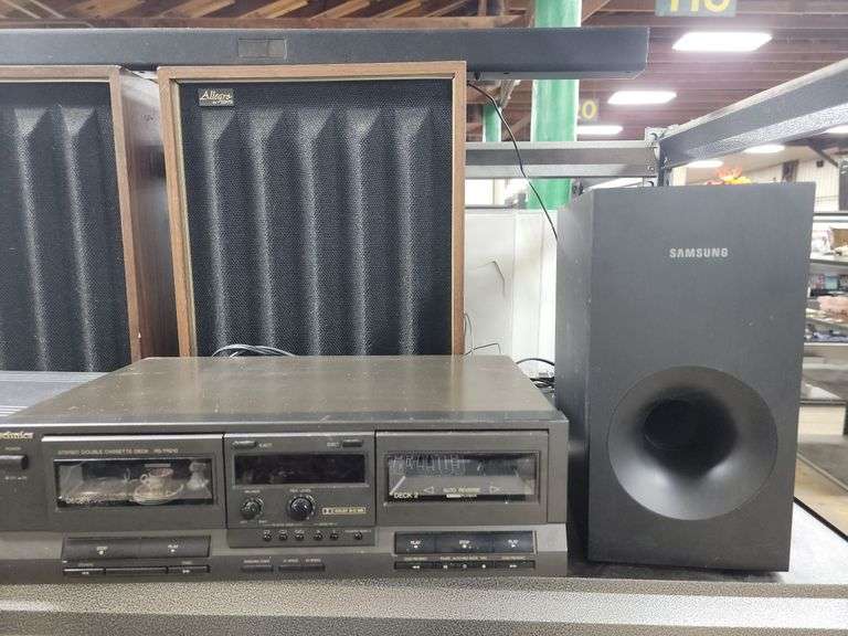 Pioneer PD-4100 + Technics RS-TR210 Cassette Deck + Speakers - Dixon's ...
