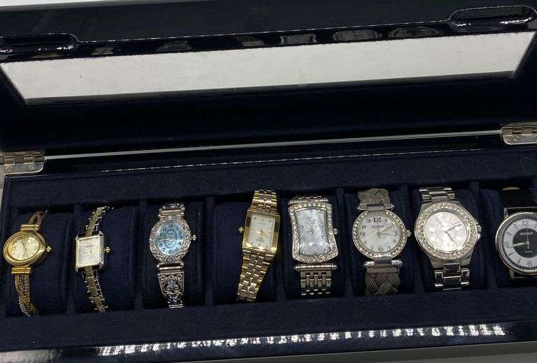 Watches including display case - Dixon's Auction at Crumpton
