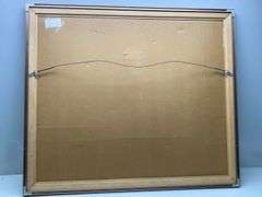 Jerry Schurr pencil-signed print, wavy - Dixon's Auction at Crumpton