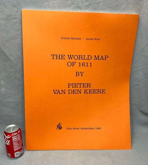 The World Map of 1611 by Pieter Van Den Keere book - Dixon's Auction at ...