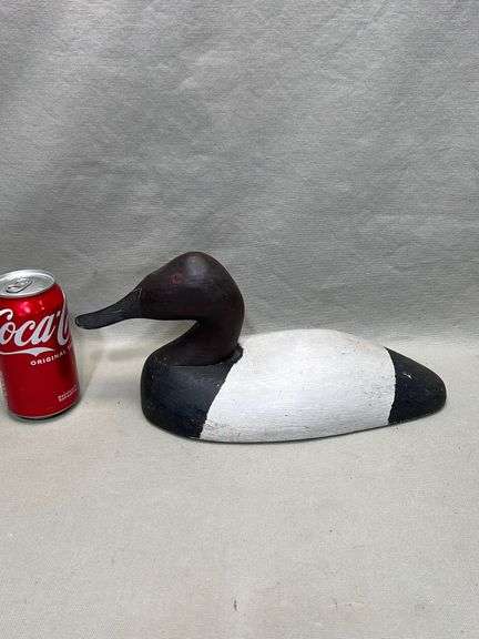 Capt. Don Ewell Knotts Island NC canvasback duck decoy - Dixon's ...