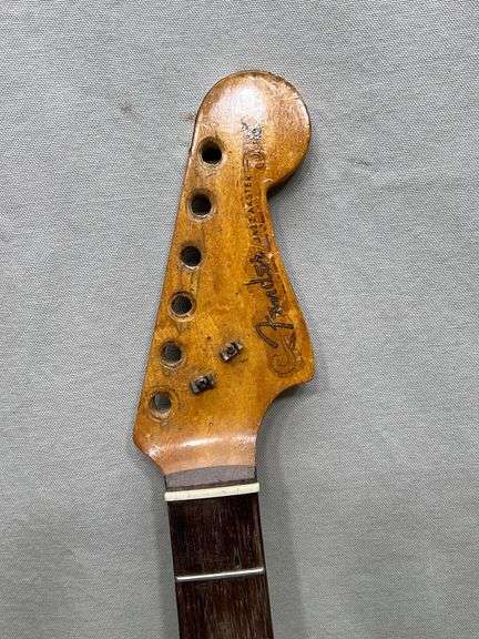 Vintage Fender Jazzmaster neck - Dixon's Auction at Crumpton