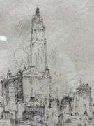 Ernest D. Roth artist-signed etching, probably New York City - Dixon's ...