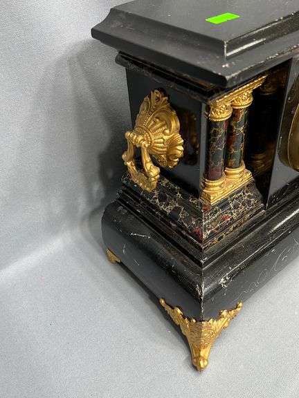 Antique Welch mantle clock - Dixon's Auction at Crumpton