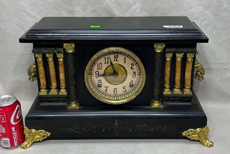Antique mantle clock - Dixon's Auction at Crumpton