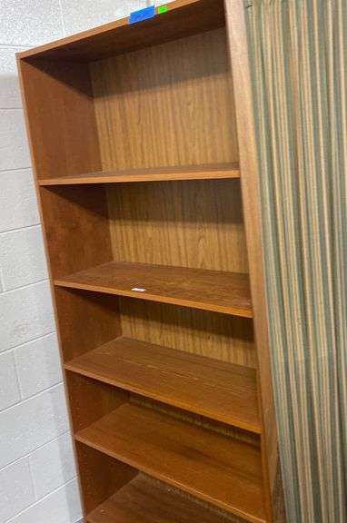 Danish MCM-style teak bookcase - Dixon's Auction at Crumpton