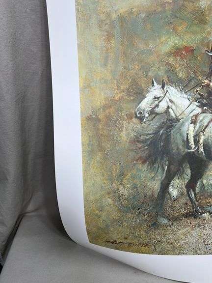 10 Robert Abbett pencil signed prints - Dixon's Auction at Crumpton