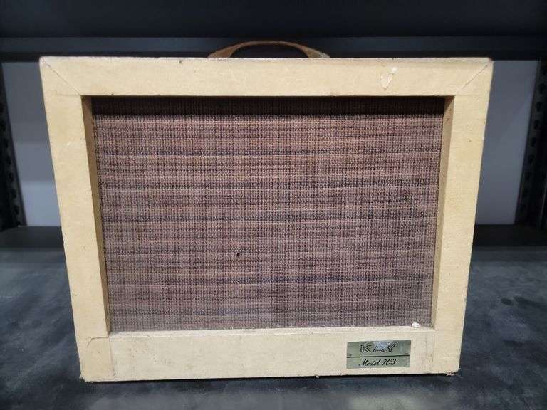 Vintage Kay Model 703 Guitar Amplifier - Dixon's Auction at Crumpton