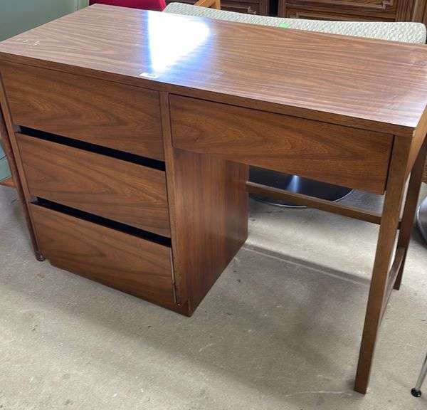 MCM desk with laminate top - Dixon's Auction at Crumpton