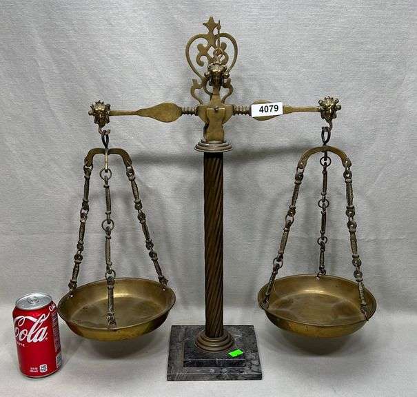 Vintage balance scale - Dixon's Auction at Crumpton