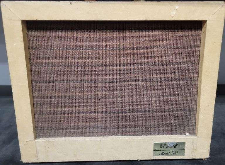 Vintage Kay Model 703 Guitar Amplifier - Dixon's Auction at Crumpton