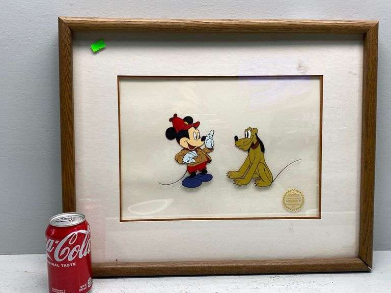 Walt Disney serigraph - Dixon's Auction at Crumpton