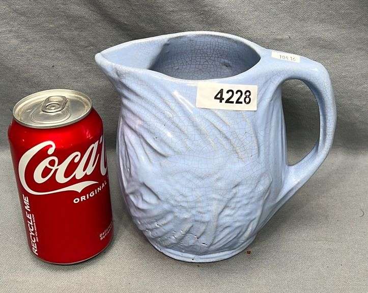 McCoy pottery pitcher - Dixon's Auction at Crumpton
