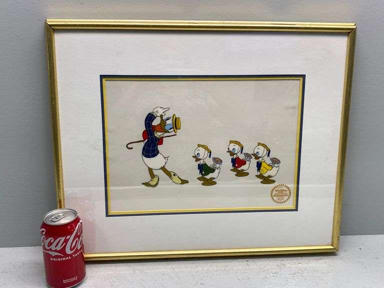 Walt Disney serigraph - Dixon's Auction at Crumpton
