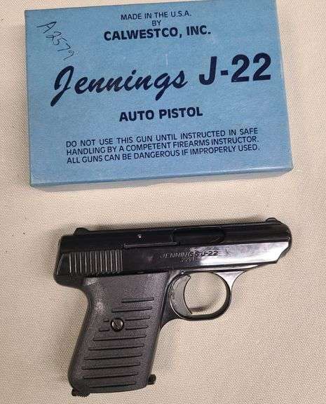 [REGULATED] JENNINGS J22 PISTOL OFFERED IN 22 CALIBER WITH BOX - Dixon ...