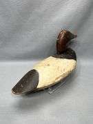 Sam Barnes Havre de Grace MD canvasback duck decoy in original paint ...
