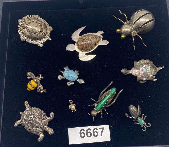 Sterling Silver Animal Jewelry - Dixon's Auction at Crumpton