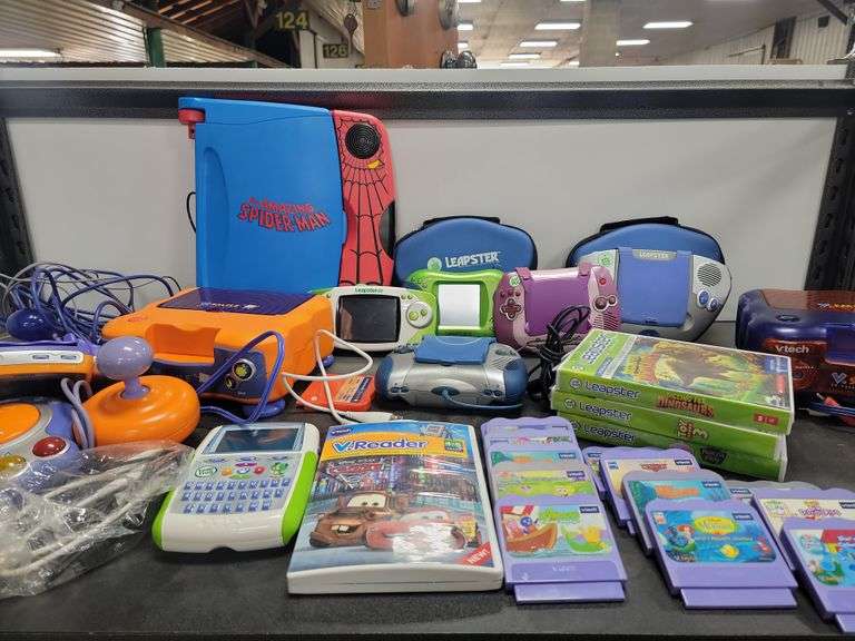 Learning Games Lot V Smile, Leapster, + Games etc - Dixon's Auction at ...
