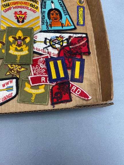 Lot vintage Boy Scouts patches - Dixon's Auction at Crumpton