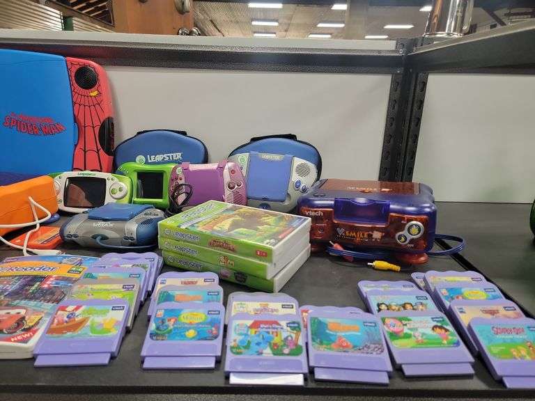 Learning Games Lot V Smile, Leapster, + Games etc - Dixon's Auction at ...