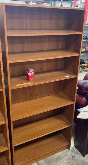 Danish MCM-style bookcase - Dixon's Auction at Crumpton