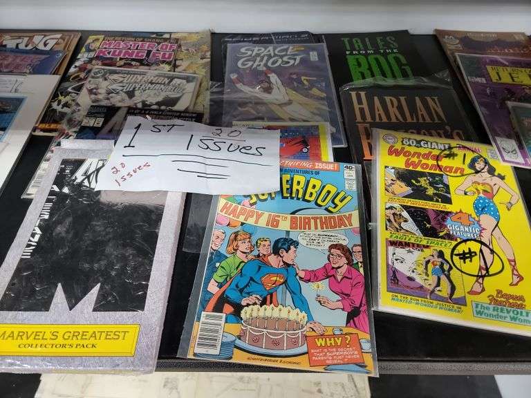 Lot 20+ 1st Issue Comic Books - Dixon's Auction at Crumpton