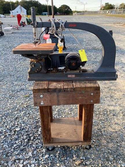 Vintage Atlas Scroll saw untested - Dixon's Auction at Crumpton