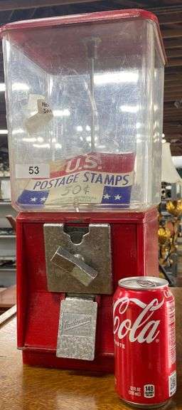 Vintage coin-op machine - Dixon's Auction at Crumpton